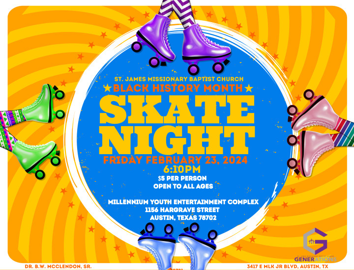 Events & Announcements – St. James Missionary Baptist Church