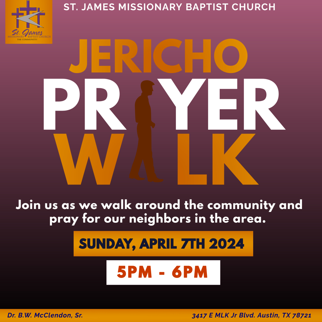 2024 Jericho Walk – St. James Missionary Baptist Church