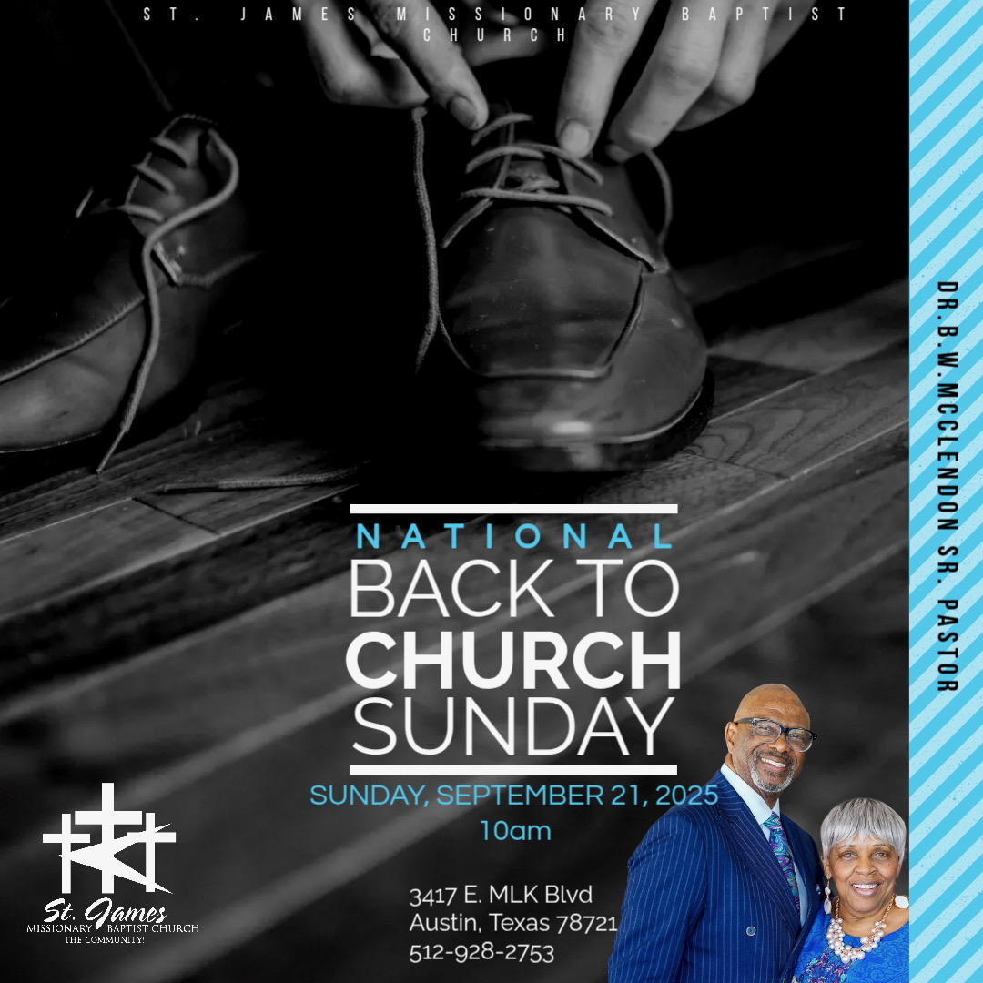 Back 2 Church – St. James Missionary Baptist Church